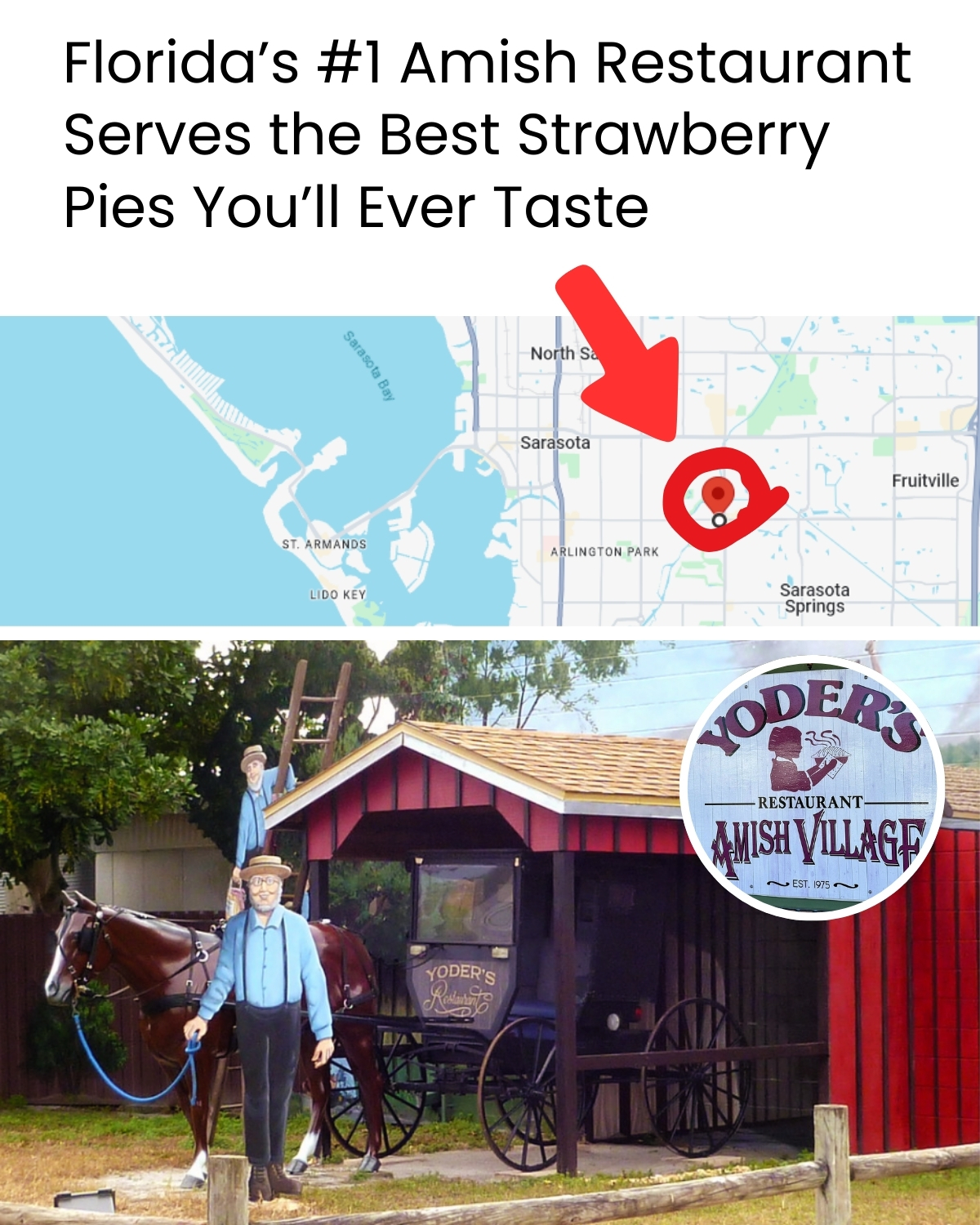 This Amish Restaurant in Florida Has The Best Strawberry Pies - Trips ...